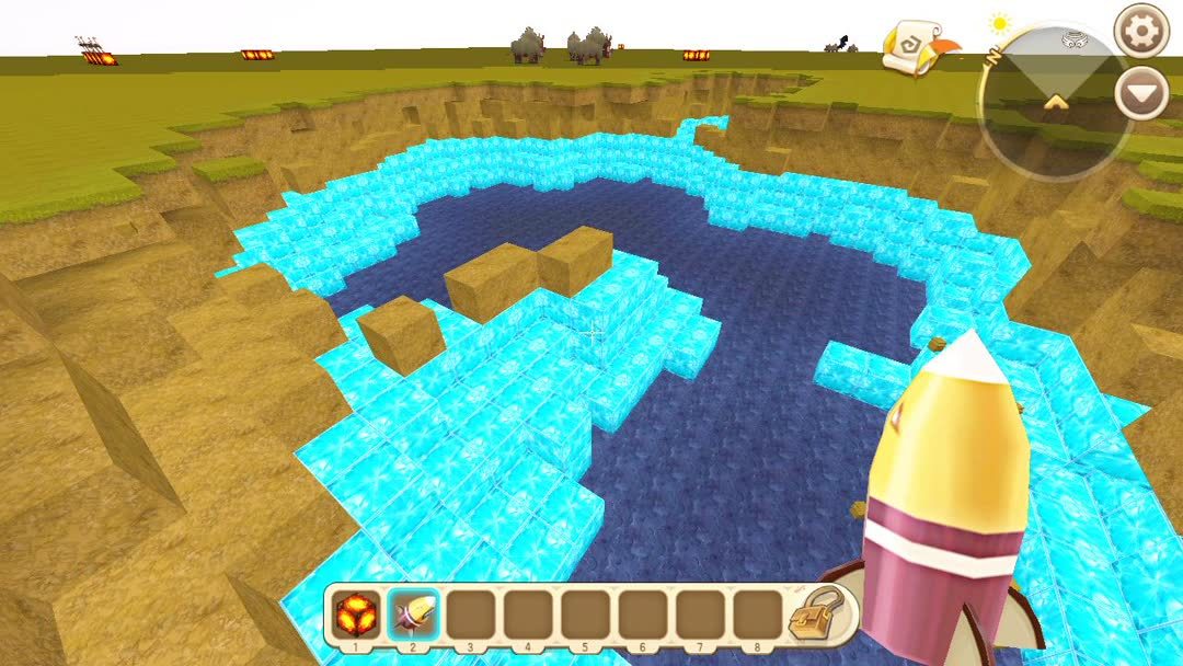 迷你世界:闪现方块能够传送任意位置,一秒钟改变你的方位