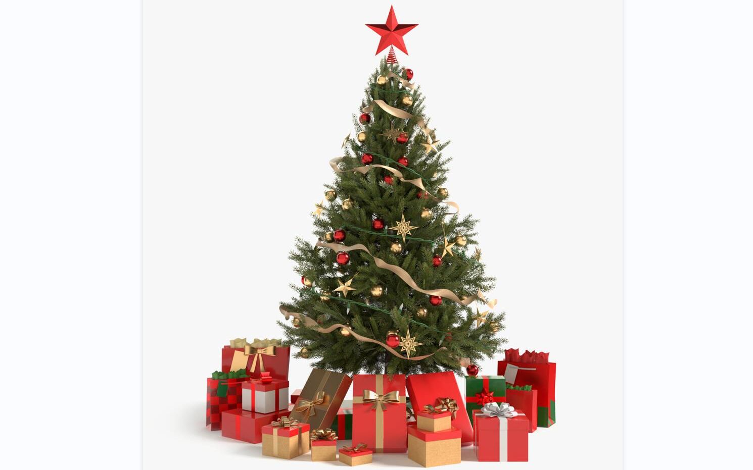 3Dmax建模一颗圣诞树提前庆祝节日快乐