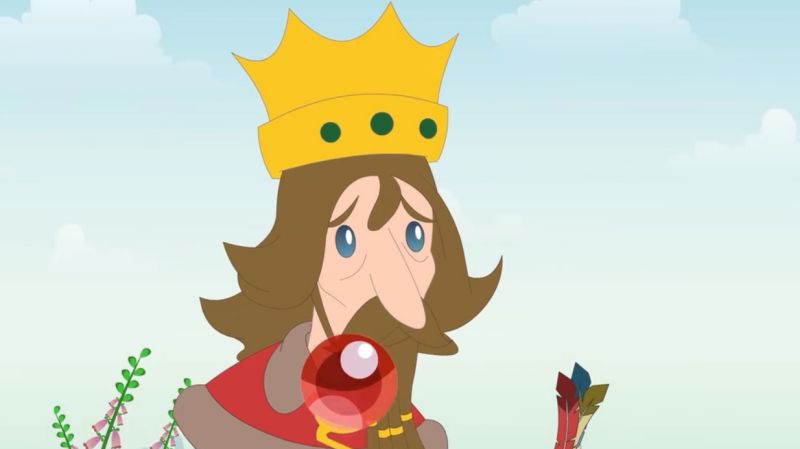 格林童话:国王召集儿子,令他们顺着羽毛寻找毯子,小王子被留下