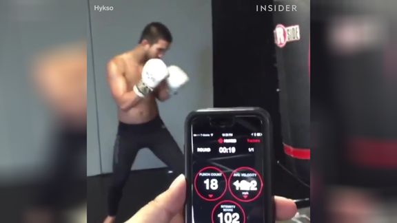 这款拳击传感器可以记录你的拳击统计数据