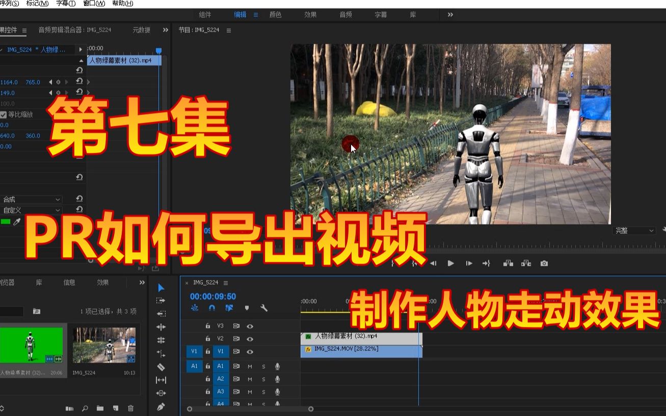 第七集 PR速成教学 如何导出视频