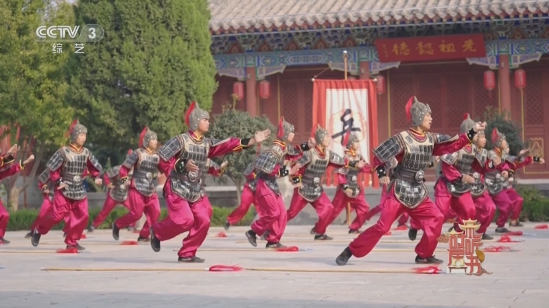 [来故居听书]汤阴县精忠武术学校表演岳家拳