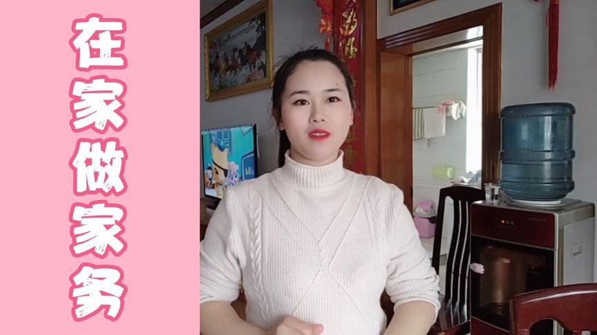记录生活,在家做家务。