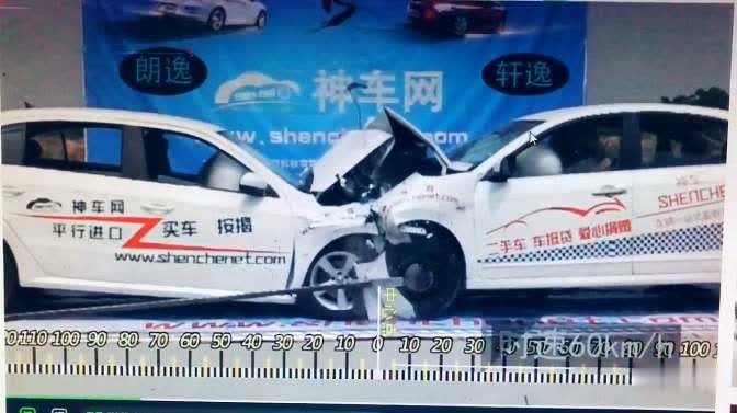 14代轩逸碰撞测试视频,快来看看吧