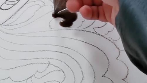 为什么你的毛笔这么听话,想让它怎么画就怎么画,还不用控制?