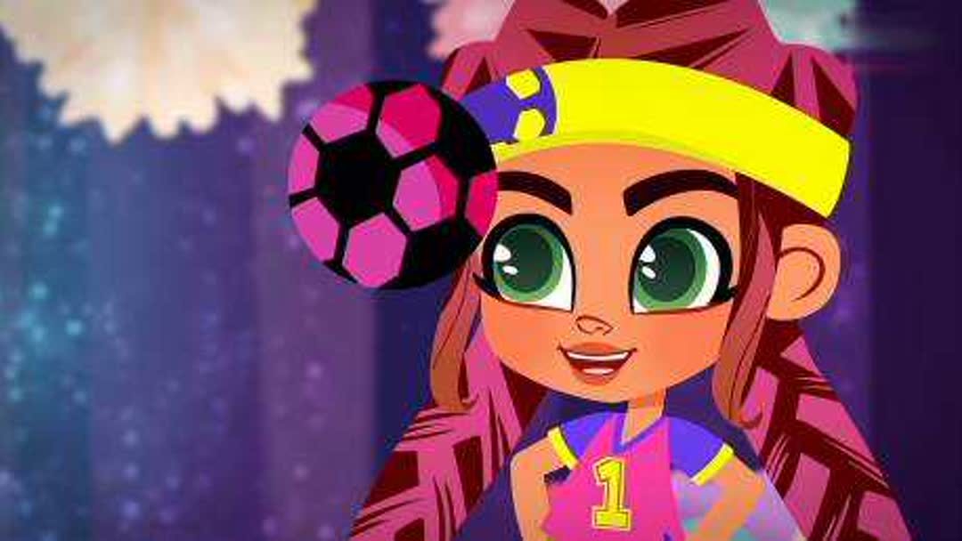 美发娃娃:生活就像足球,一定要给自己制定一个目标,慢慢去完成