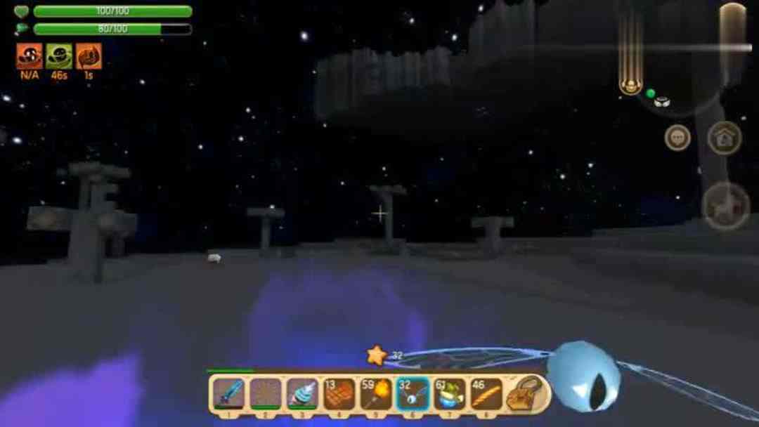 迷你世界萌眼星探险之路25:珍木太高怎么砍?飞上去