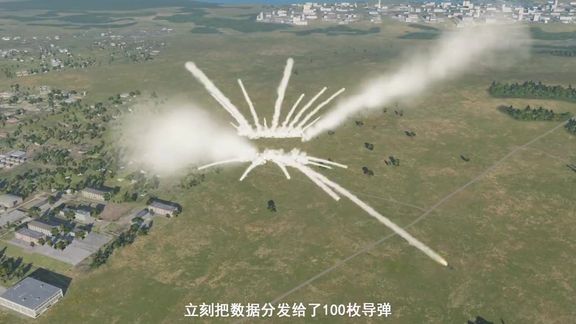 100枚中国防空导弹齐射,能否拦截8架美军B52轰炸机?军事模拟