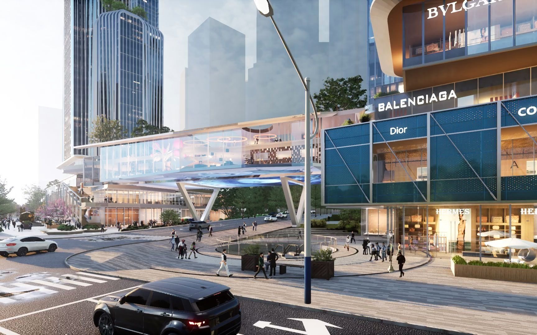 【MARS】商业综合体方案动画漫游