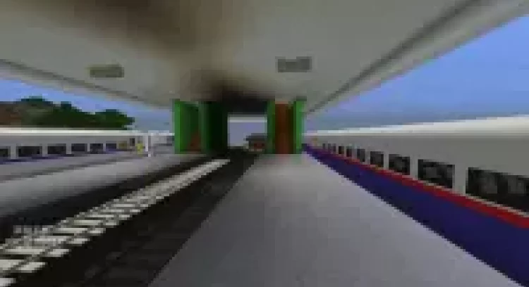 RTM解说 我的世界 模组建设 第一季 realtrainmod真实火车建设EP9...