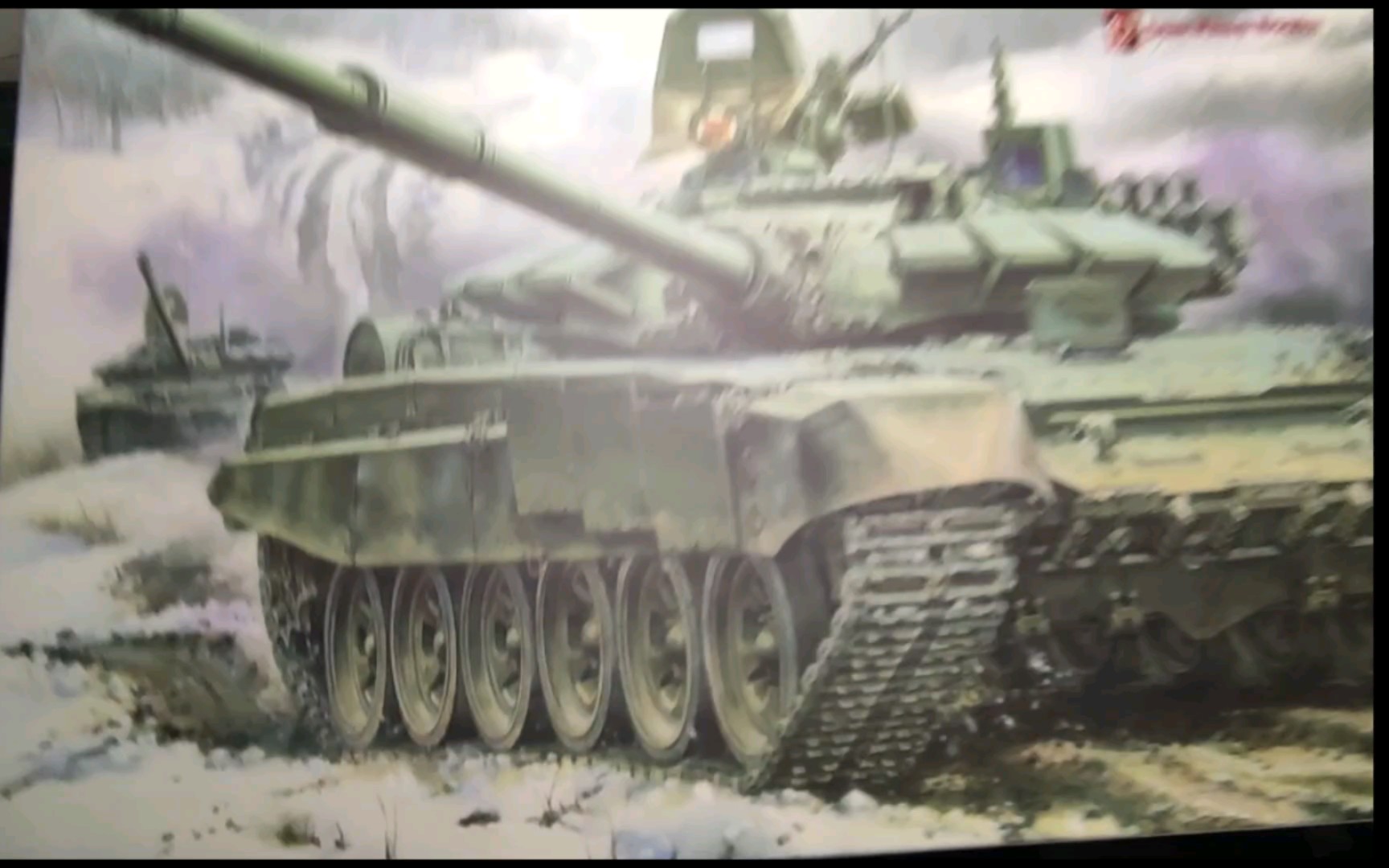 MENG T-72b坦克开箱视频,打开一看,想了想还是堆积算了。