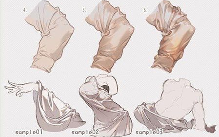 为什么画不好衣服褶皱?因为不了解这些知识点呀!【商业插画】【绘画...