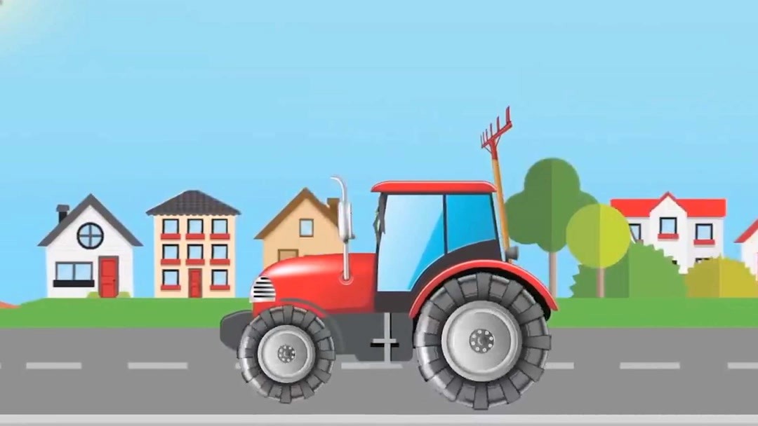 超级挖掘机动画 第109集 行驶的拖拉机