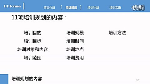 [PPTonna]2016年度培训计划PPT模板-静默蓝(26页)