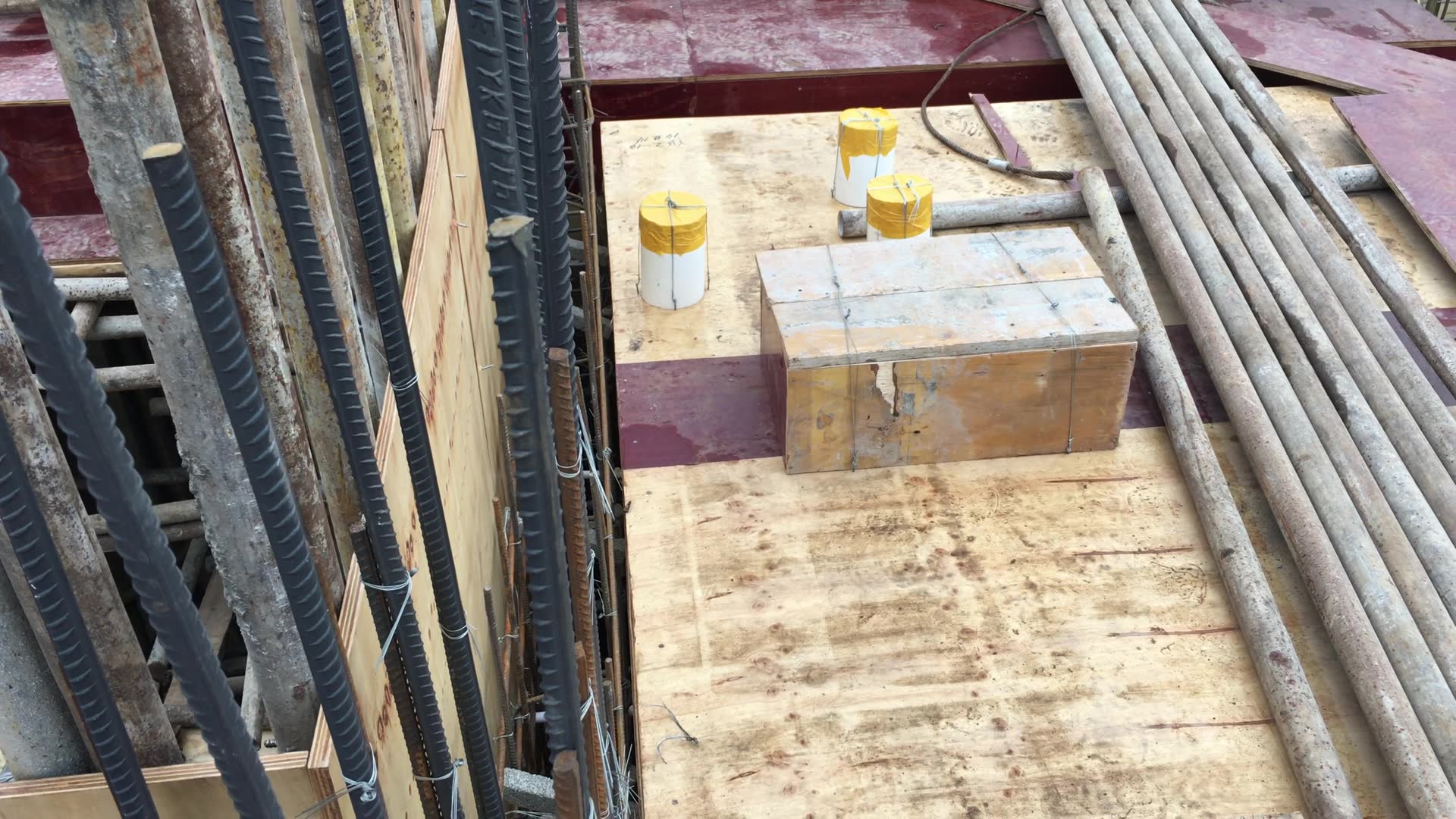 二号楼楼梯木工施工