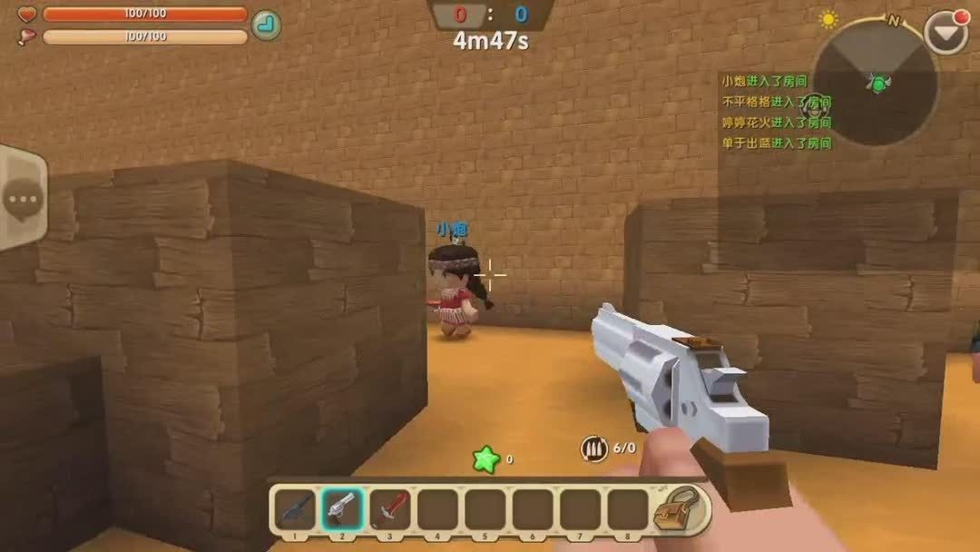 迷你世界激烈对战 很紧张很刺激