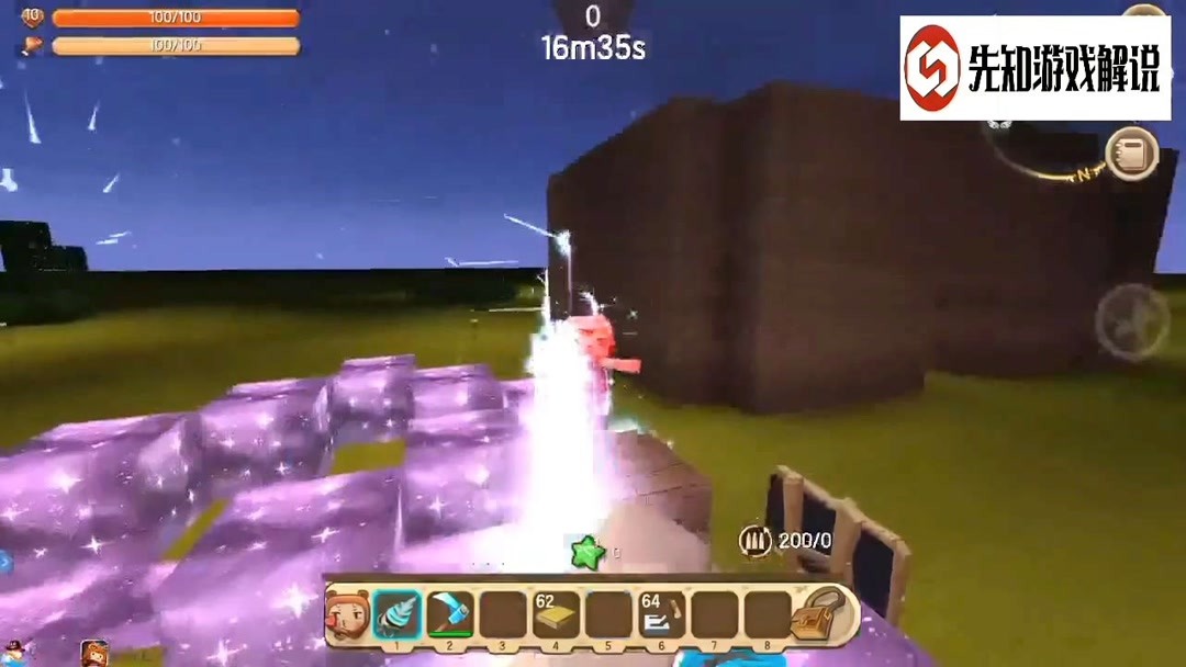 迷你世界:《恐怖一家人》找到隐藏的武器,闯关通过率很高的哦!