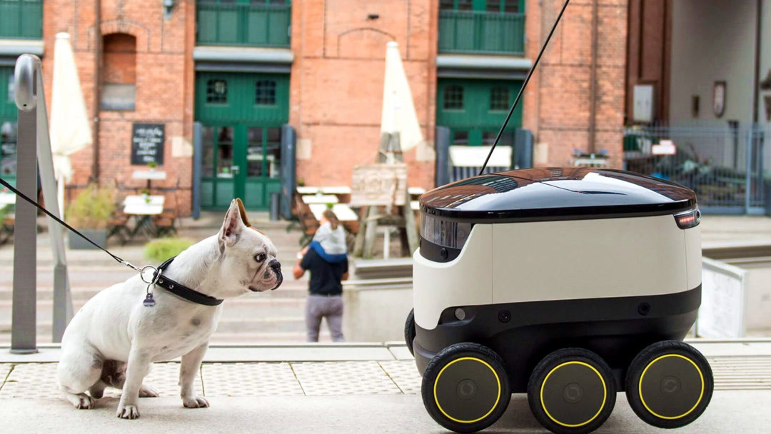 送餐小哥要失业啦!只要30分钟就能送达的送餐机器人
