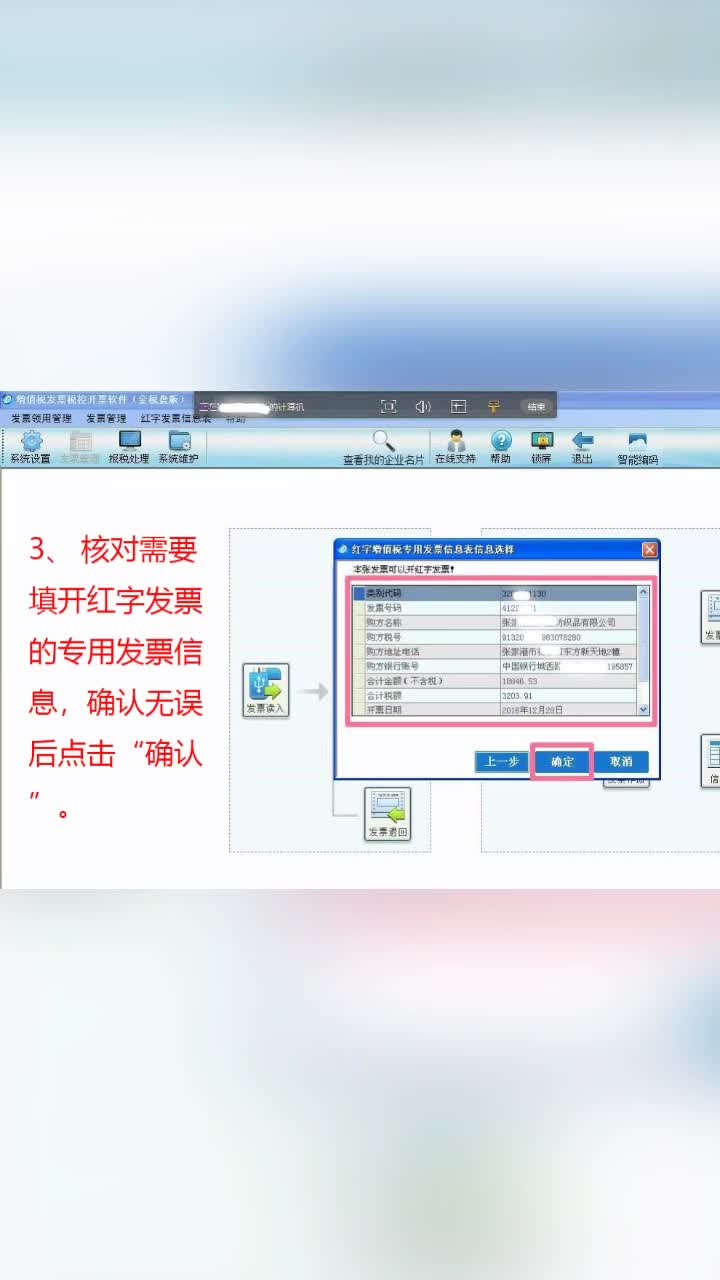 红字发票开具流程