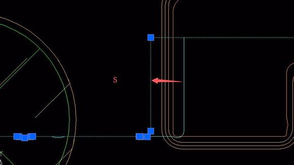 CAD拉伸命令如何快速实现单条线拉伸,反选了解一下