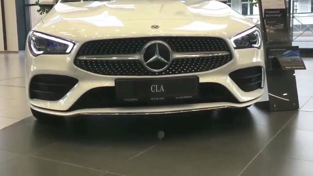 2019款奔驰CLA200 Coupe到店，打开无框车门那刻，才是惊艳的开始