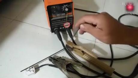来看看这个电焊机的简单使用!