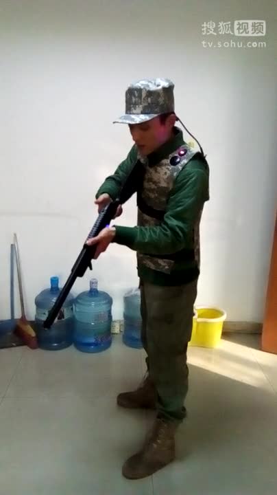 新版真人CS儿童装备使用