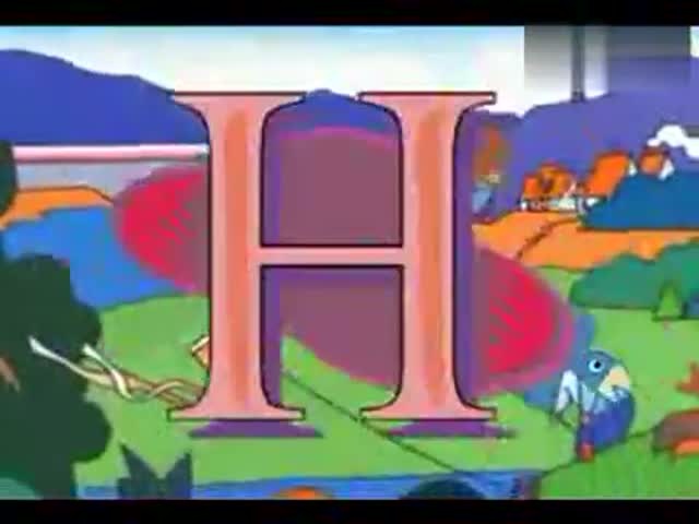 【幼儿英语教学视频】26个字母 英语单词教学