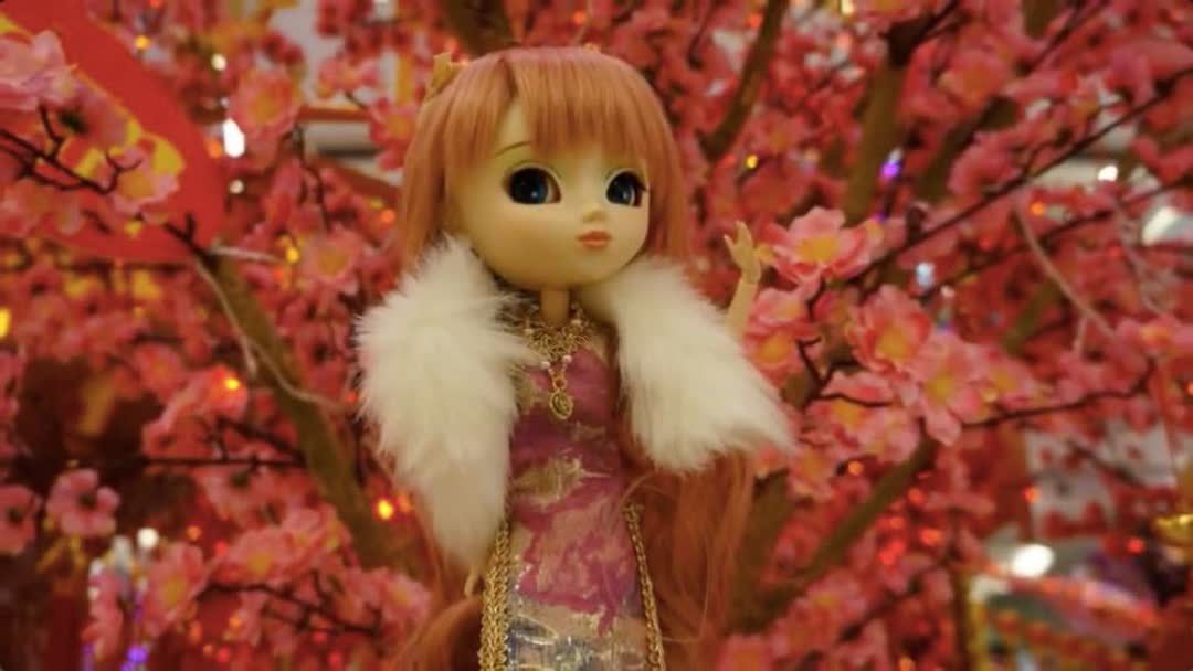 迷你手工教程:自己动手给芭比娃娃做衣服之给芭比做旗袍