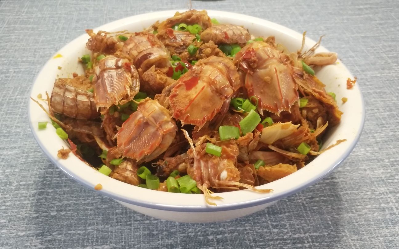 皮皮虾这样做,吃一次想三年,麻辣皮皮虾,麻辣鲜香,味道爽极了