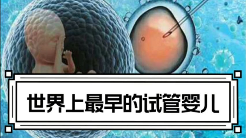 世界上最早的试管婴儿