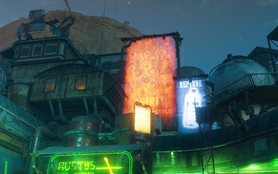 【UE4学习日记#1】我终于知道RAGE2里的全息投影海报怎么做辣!