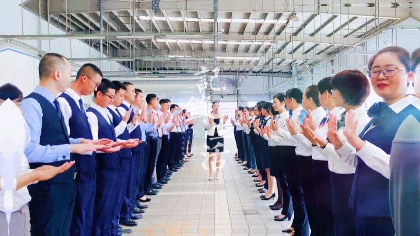 东瑞集团汽车事业部商务礼仪培训,山西路华追求卓越,礼仪先行