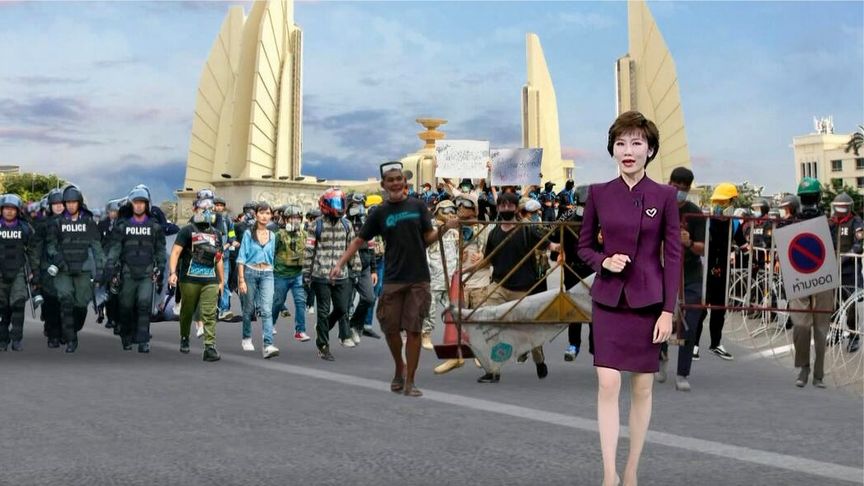 事情越闹越大!泰国民众示威活动升级,警方紧急出动水炮和催泪弹
