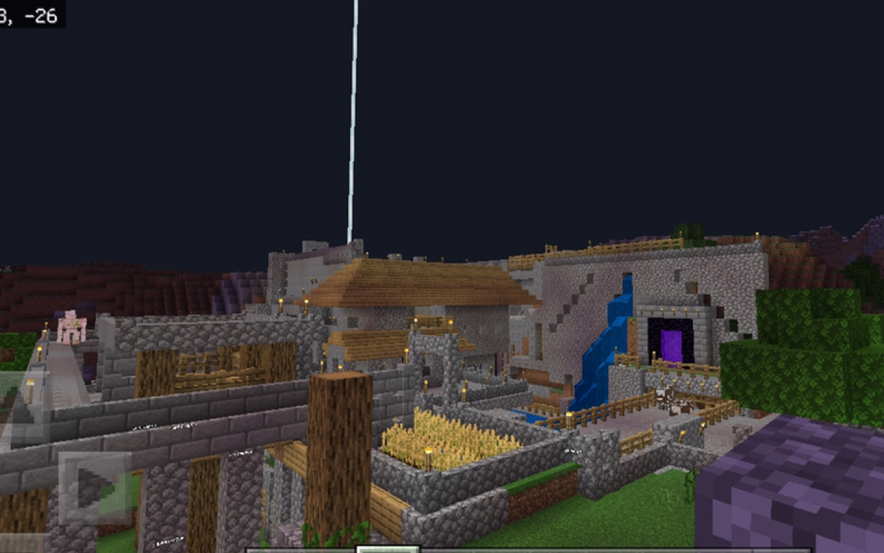 我的世界-简易生存基地^_−☆