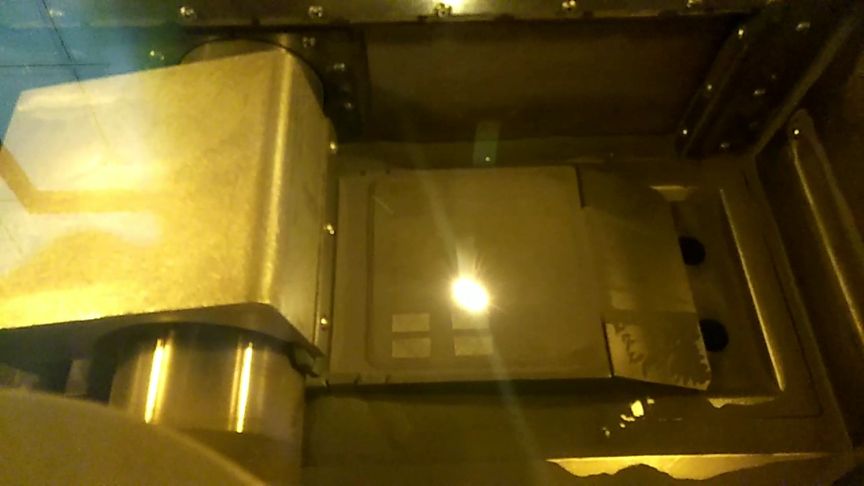 金属3D打印机成型过程