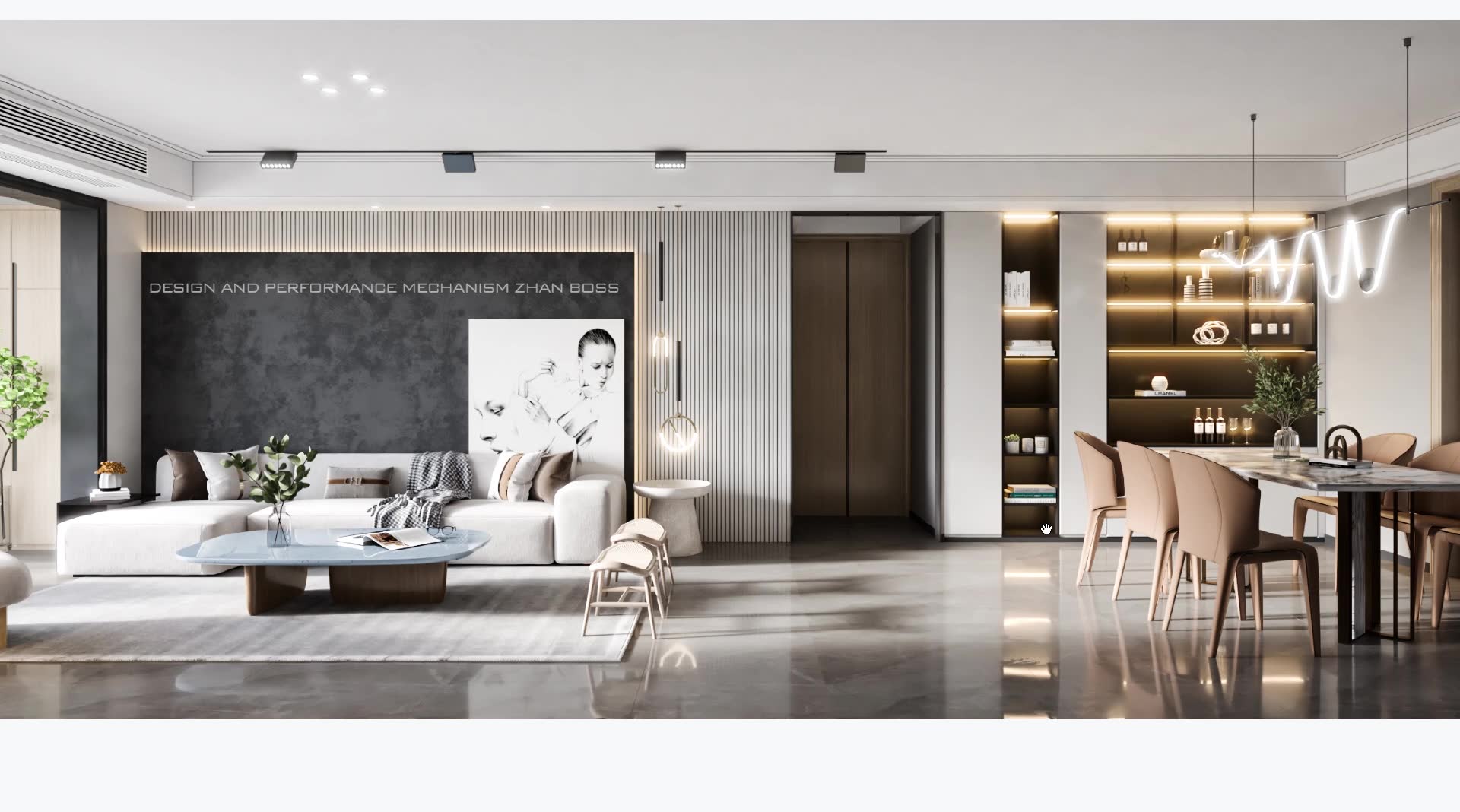 【效果图教程】效果图表现师必须要知道的混合灯光那点事!