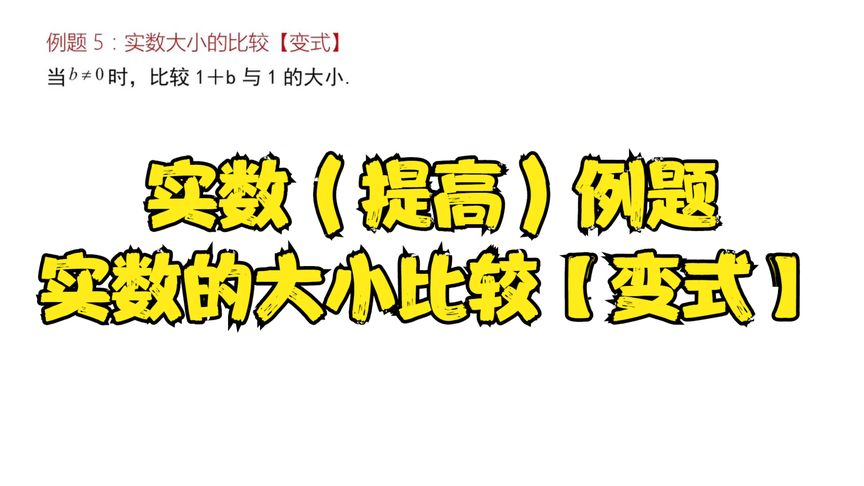 实数(提高)例题 实数的大小比较【变式】