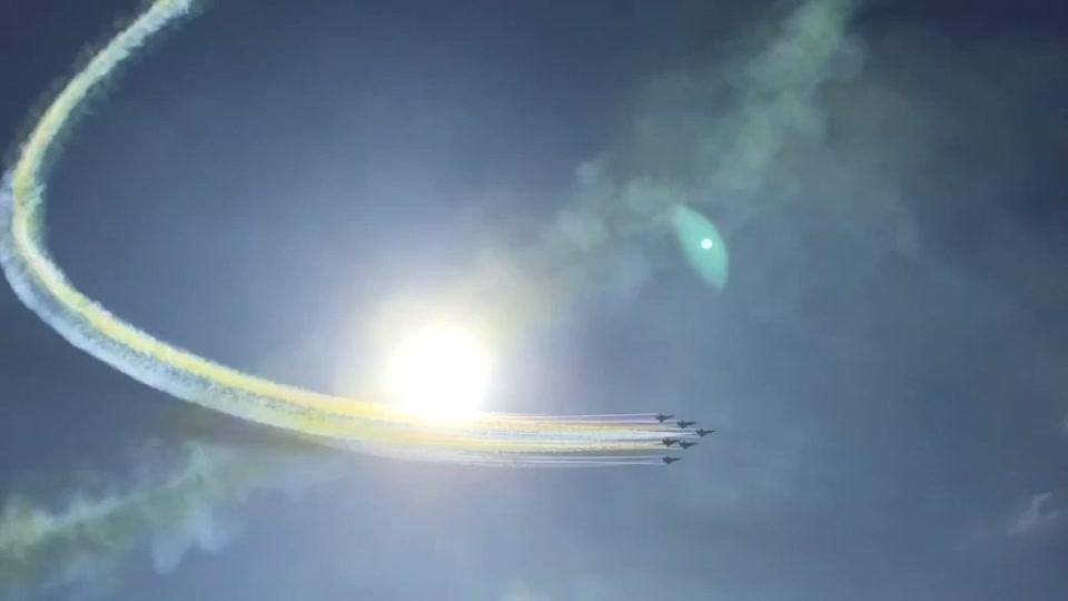 #2018珠海航展 #厉害了我的国 “八一飞行表演队”的精彩瞬间