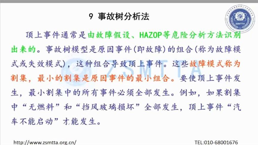 事故树分析法