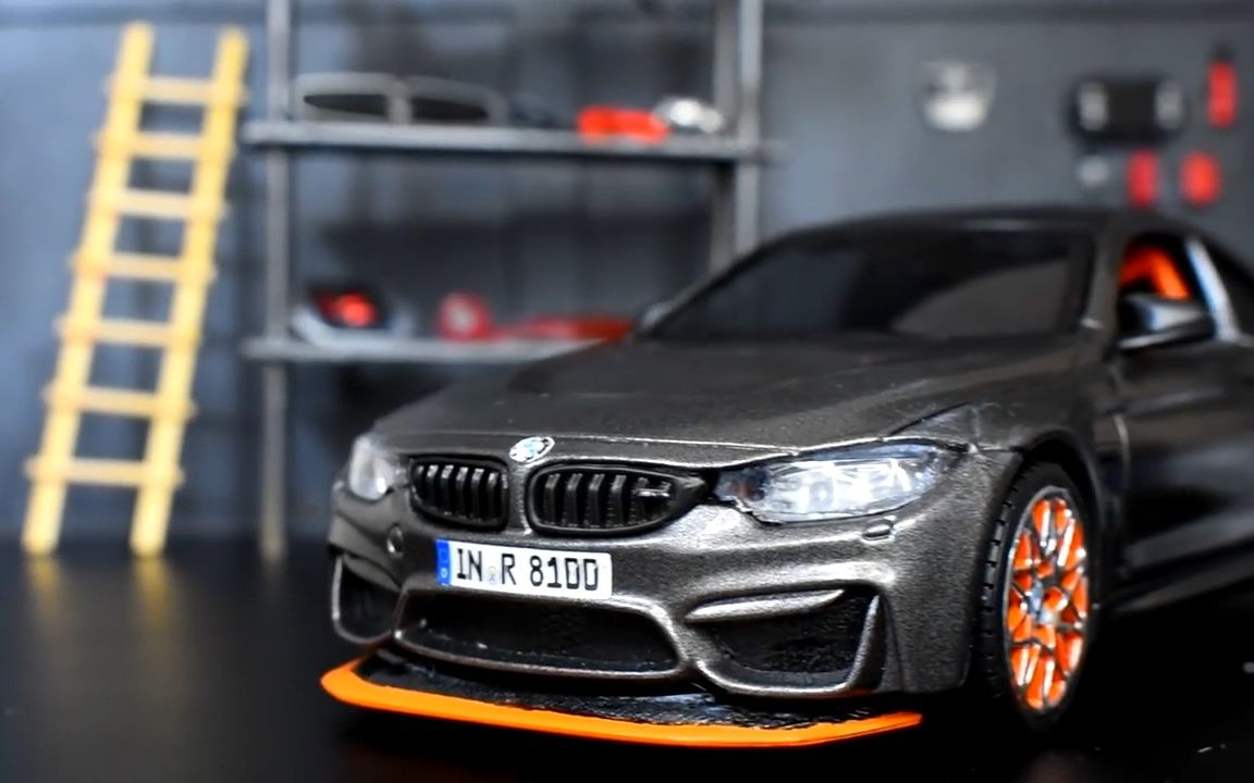 【汽车修复】修复废弃的宝马 M4 GTS 模型车