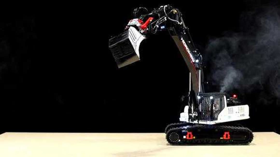 1/14.5比例全液压#挖掘机模型 #工程机械 #模型 #挖机
