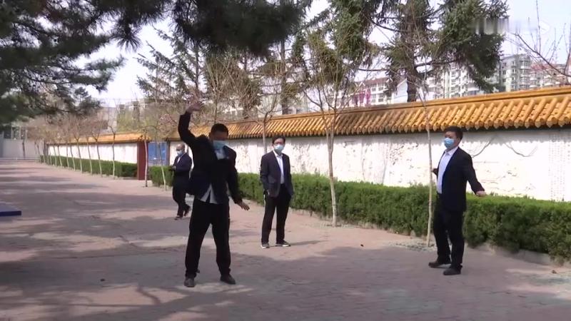 滦州市第三中学2020年疫情防控复课流程模拟演练