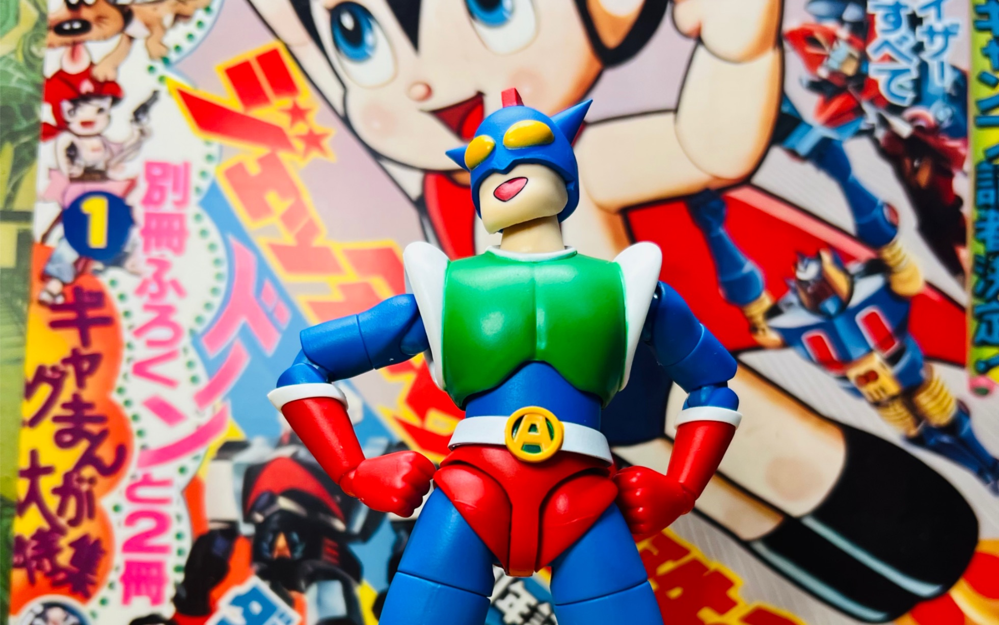 童年债又完成了!GT模型 动感超人可动人偶测评