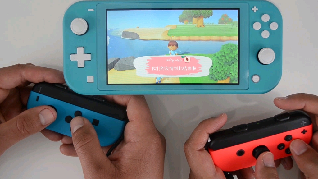 双人同屏在Switch Lite 玩『动物之森』是什么有趣的体验…