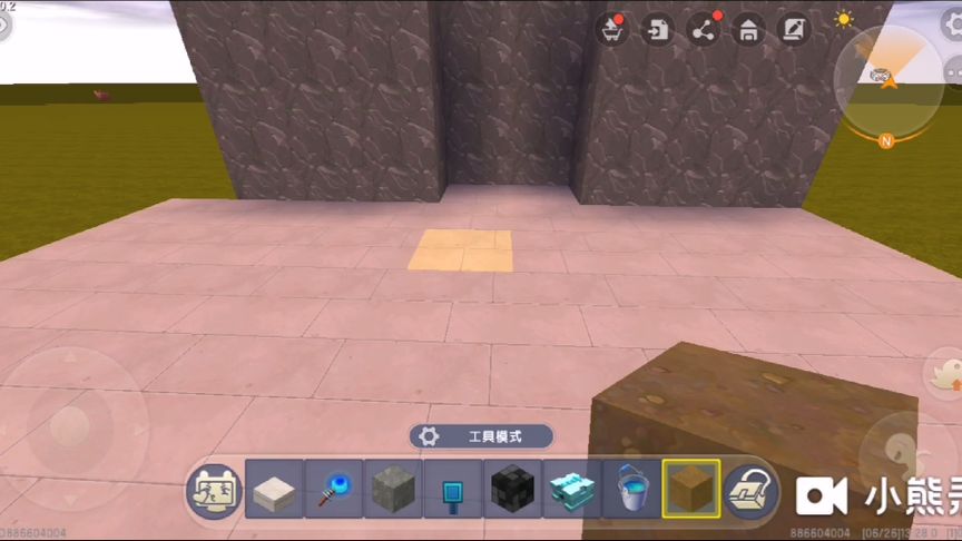 迷你世界:无痕隐藏门,联机的时候再也不怕小偷了