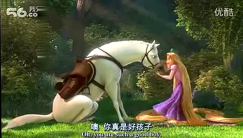 长发公主【我爱死这部动画片了】 高清