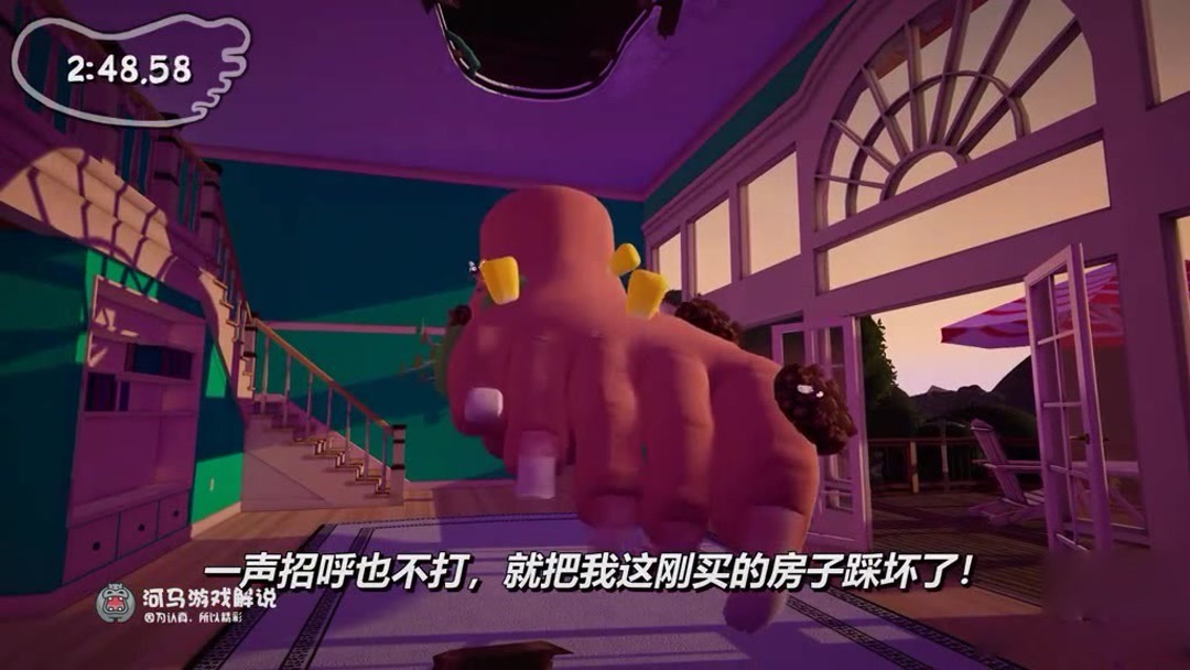 修脚模拟器:巨人的大臭脚长了脓包,我拿出镐头把它挖掉了