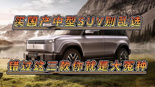 买国产中型SUV别乱选,这三款才是家用神车,动力强空间大