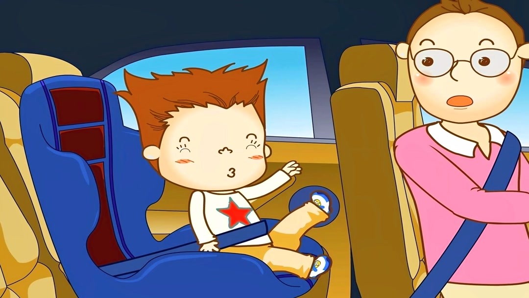 亲宝兜兜安全:汽车怎么动 一起和兜兜来看看吧,益智启蒙动画